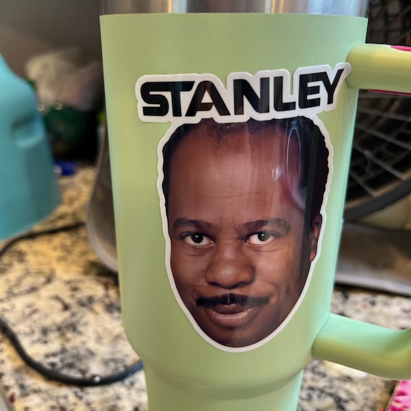 Stanley Cup Stanley Office Waterproof Sticker - the Office Stickers ...