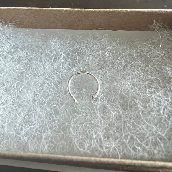 Fake Nose Ring - Clip on Nose Ring - Faux Nose Ring - Hoop Nose Ring ...