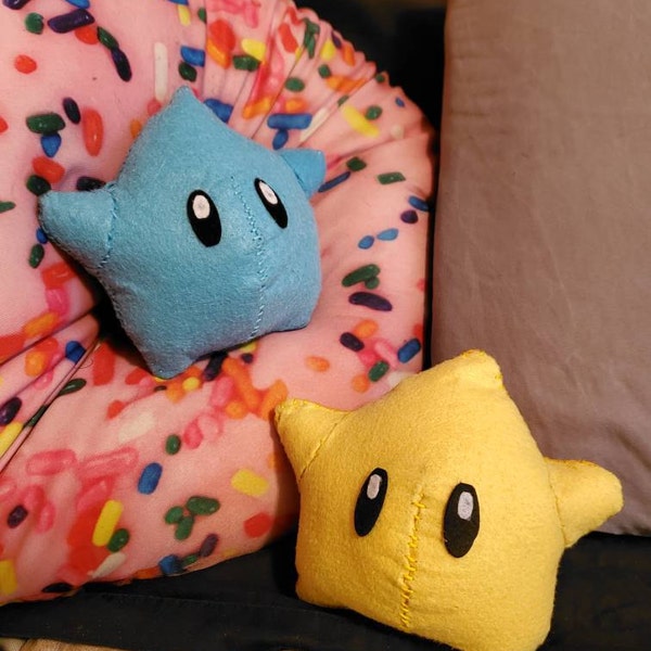 DIY Super Mario Galaxy Luma Star Plush Sewing Pattern - EASY to Make ...