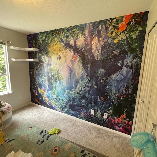 Farm Animal Mural Wallpaper, Barnyard Large Wall Mural Print ...