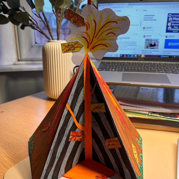Pyramid Printable Papercraft - Etsy
