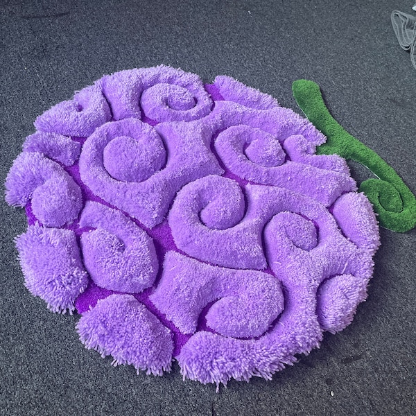 3d Devil Fruit Gomu Gomu Tufted Custom Rug - Etsy