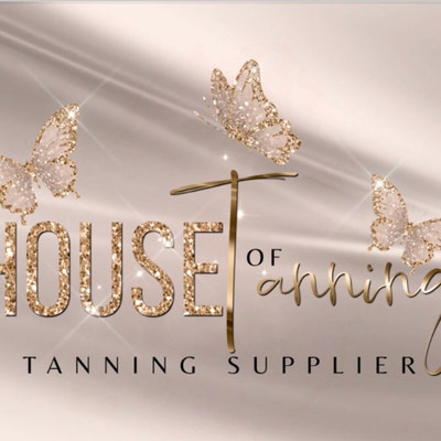 Iridescent Crystal Logo, Logo Design, Logo, Gold Glitter Logo ...