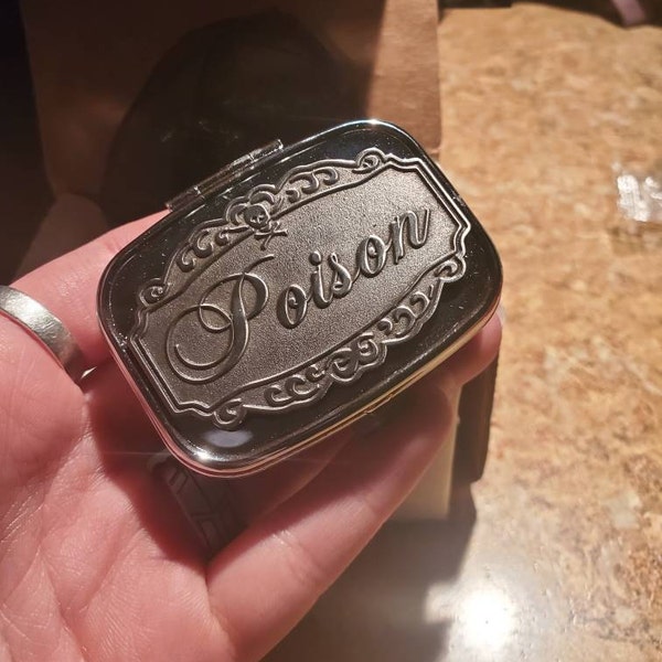 Poison Victorian Pill Box Goth Witchy - Etsy