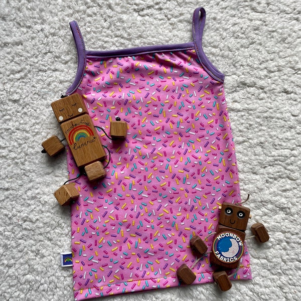 PATTERN Girls Tank Top, Tank Top for Children, Sewing Pattern, Digital ...