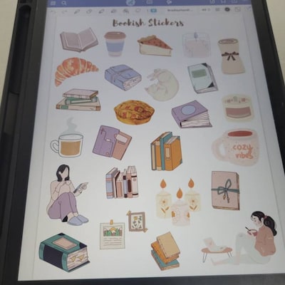 Digital Student Stickers 810 Aesthetic Stickers for Goodnotes ...