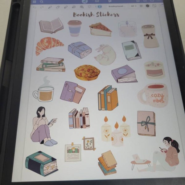 Everyday Digital Stickers Goodnotes, PNG Files of Digital Stickers ...