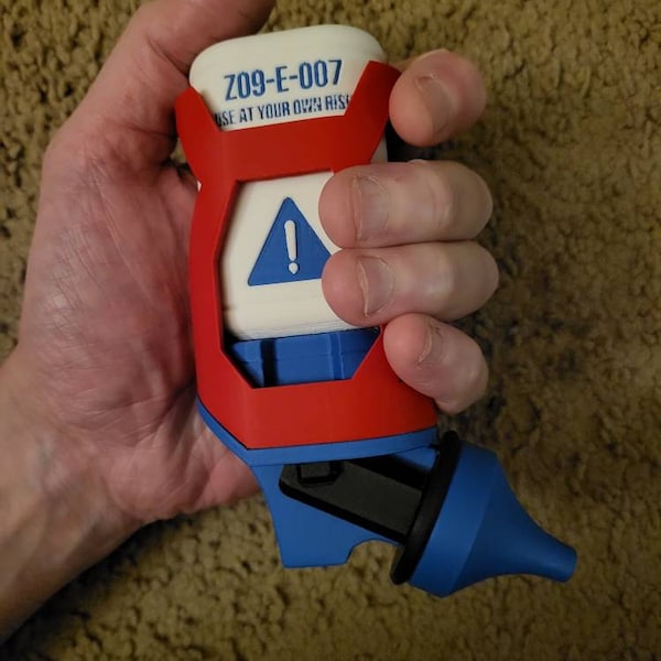 MAX DOC Cyberpunk 2077 Inspired Inhaler for Cosplay 3D Printed Replica ...