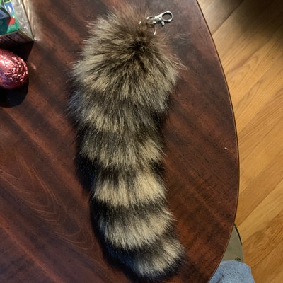 Mink Tail Keychain. Mink Keychain. Dyed Mink Keychain - Etsy