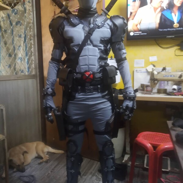 Deadpool Knife From First Deadpool Movie Leg Shin Guard Knife 3d ...