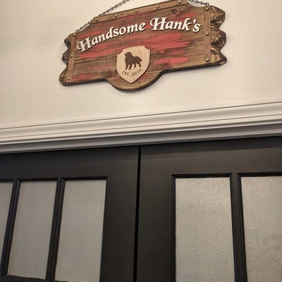 The Elfsong Tavern Wooden Sign Customization Available - Etsy