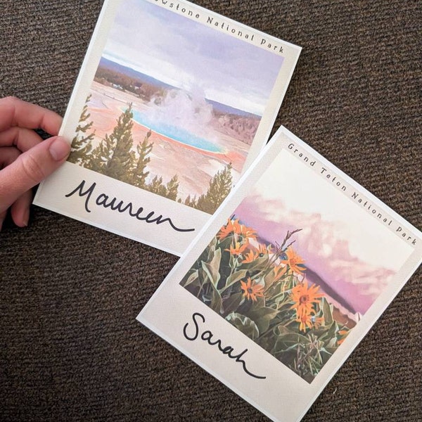 Printable National Park Polaroids RA Door Decorations - Set of 24 ...