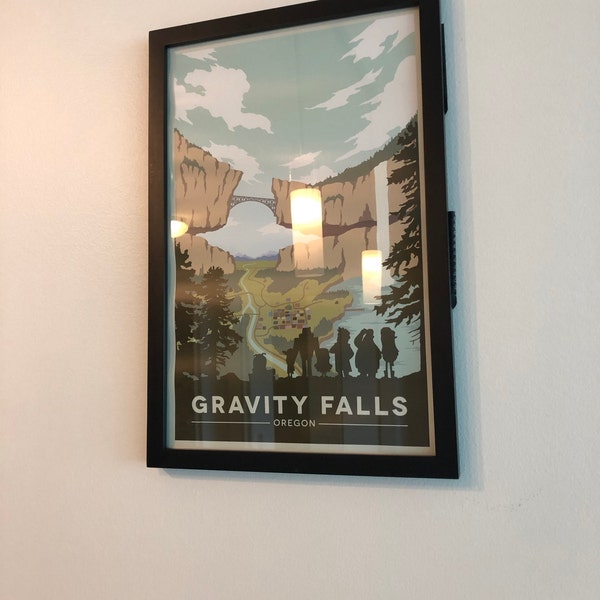 Gravity Falls National Park Poster - Etsy
