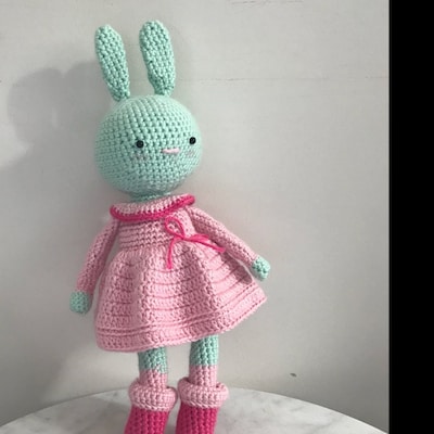 Cotton Candy Bunny // AMIGURUMI PDF PATTERN - Etsy