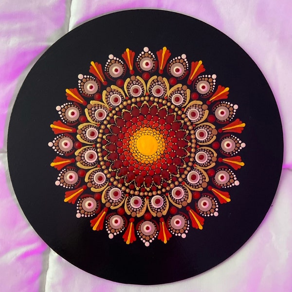 Z Dot Designs Dot Mandala Tutorial Step-by-step Instructions Digital ...