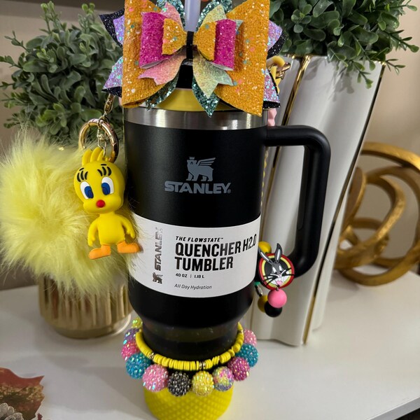 Solid Pink pink Cover Heart Straw Topper for 10 Mm Straws - Etsy