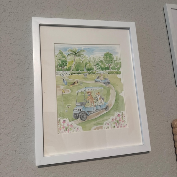 Watercolor Nursery Rhyme Mother Goose Art Print // Grand Millennial ...