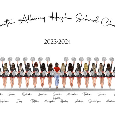 3 Best Friends Drawing Three Besties Print Friendship Poster 3 Best ...