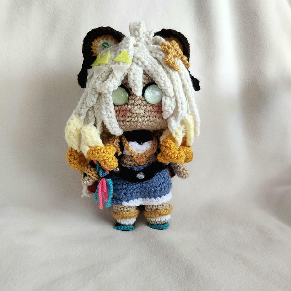 Crochet PDF Pattern: "navia" Chibi Amigurumi - Etsy