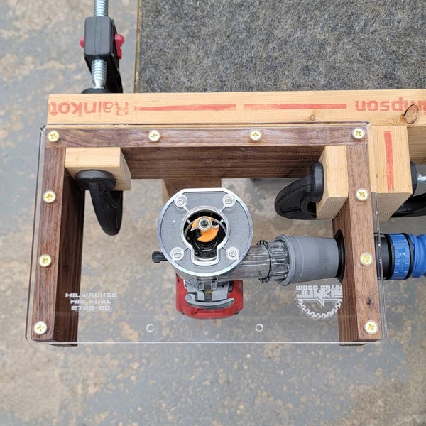 Trim Router Table Plate: 12x8" Acrylic, Fits Dewalt, Bosch, Makita - Etsy