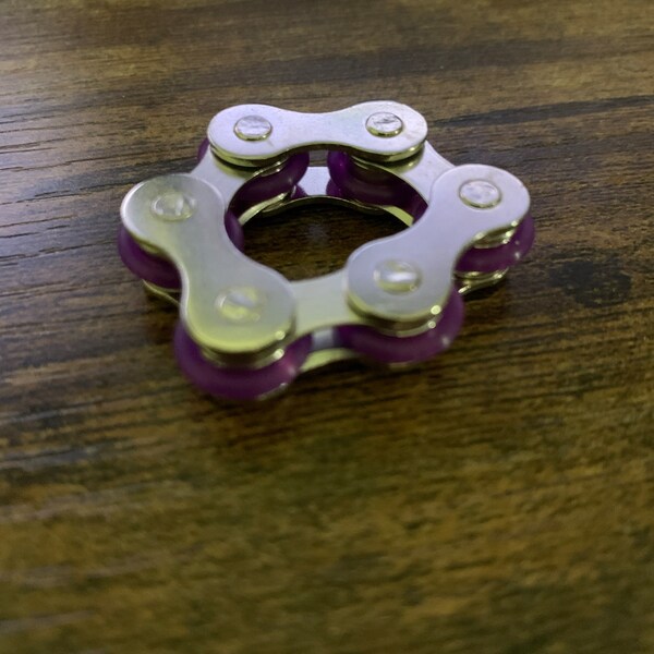 The Wave Bike Chain Link Fidget Toy - Etsy