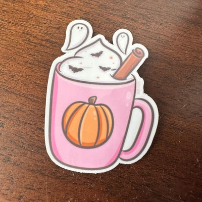 BRB Getting Iced Coffee Alien Iced Cofee Run Vinyl Sticker Waterbottle ...