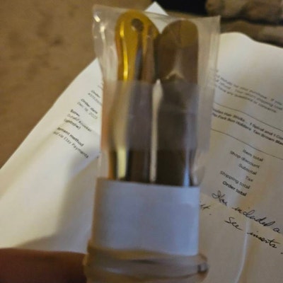 6 Solid Brass Cane Walking Stick Connector Couplers 3/8 X 16 Threads to ...