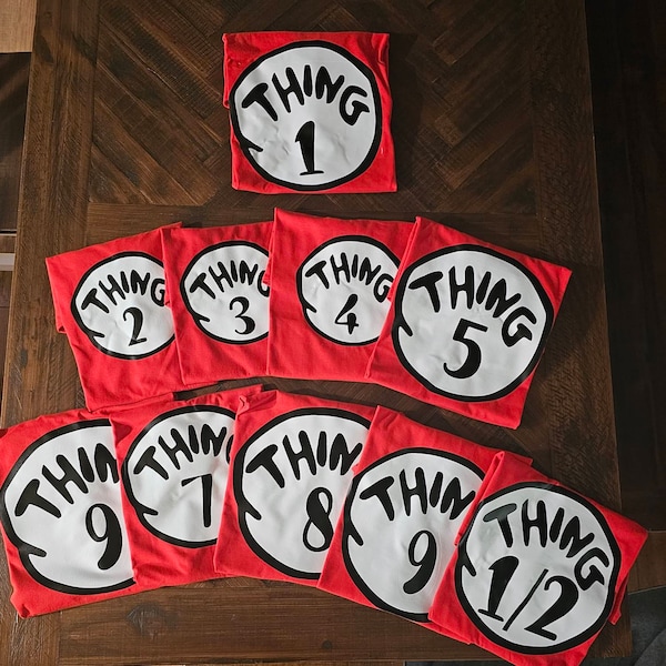 Thing 1 Thing 2 Svg, Thing Svg Cut File for Cricut, Thing Clipart ...