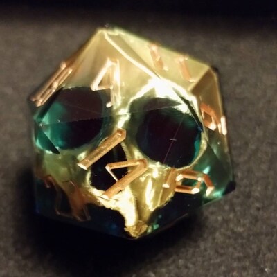 Dice Set Skull Sharp Edge, D&D Dice Set for Dungeons and Dragons D and ...