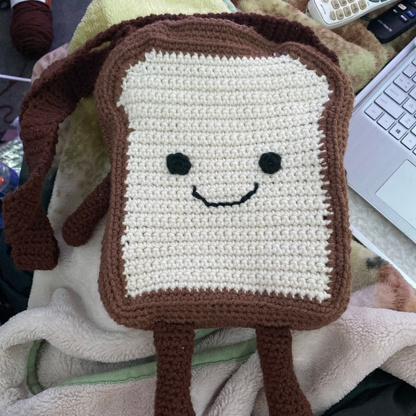Toastie Bread Bag Crochet Pattern - Etsy