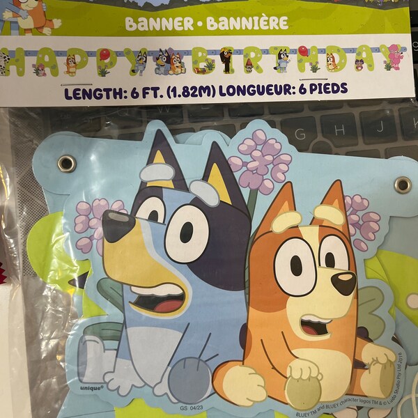 Bluey and Bingo Balloons, Bluey Birthday Decorations, Bluey Birthday ...