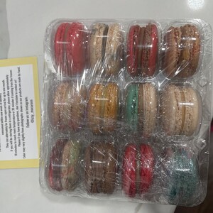 Basketball French Macarons 6 12 or 24 Choose Your Flavors - Etsy
