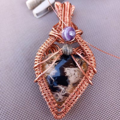 Vilya : Wire Wrapped Ring Tutorial Wire Wrapping Tutorial - Etsy