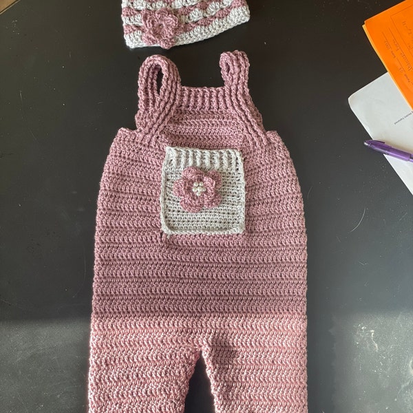Crochet Pattern Baby Overalls - Newborn to 24 Months - Etsy