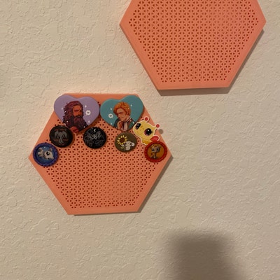 Enamel Pin Board Display for Pin Collectors hexagon Wall - Etsy