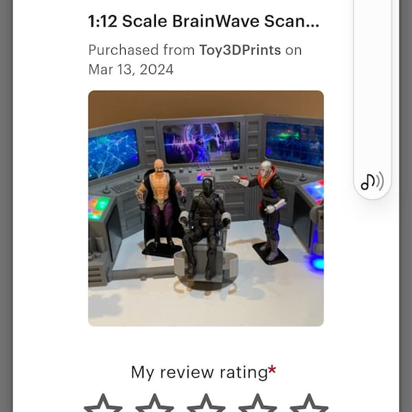 1:12 Scale Brainwave Scanner Toy for GI Joe STL Files - Etsy