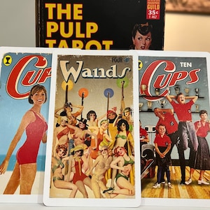 The Pulp Tarot Full Tarot Deck - Etsy