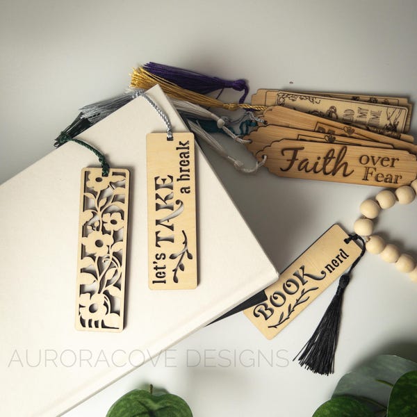 42 Designs of Bookmark Laser Ready SVG Cut Files Bundle. Laser Ready ...