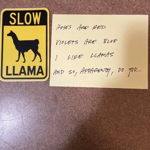 Phish Slow Llama Sticker - Etsy
