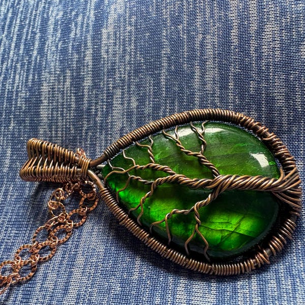 Copper Ruby Zoisite Cuff Bracelet Copper Wire Wrapped Gemstone Bangle ...