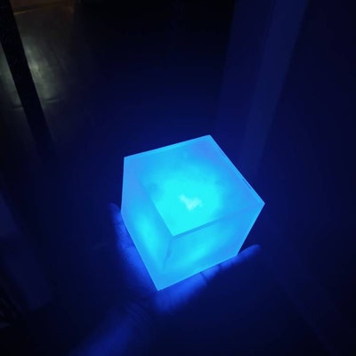 Tesseract Space Infinity Stone Container Rechargeable, Remote ...