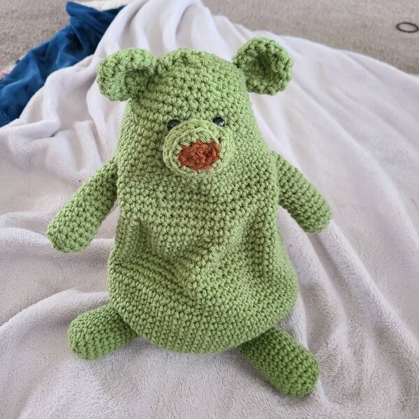 Crochet Pattern, Chunky Benji the Bear, Step by Step US Terms DIY ...