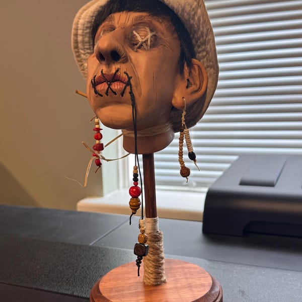 Shrunken Head - Elvis | Tiki Bar Decoration - Etsy