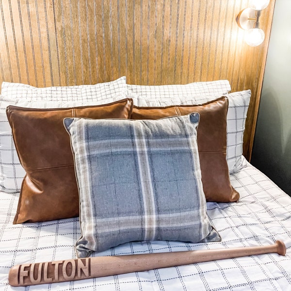 Custom Carved Baseball Bat Personalized Gift for Dad Him Man Cave ...