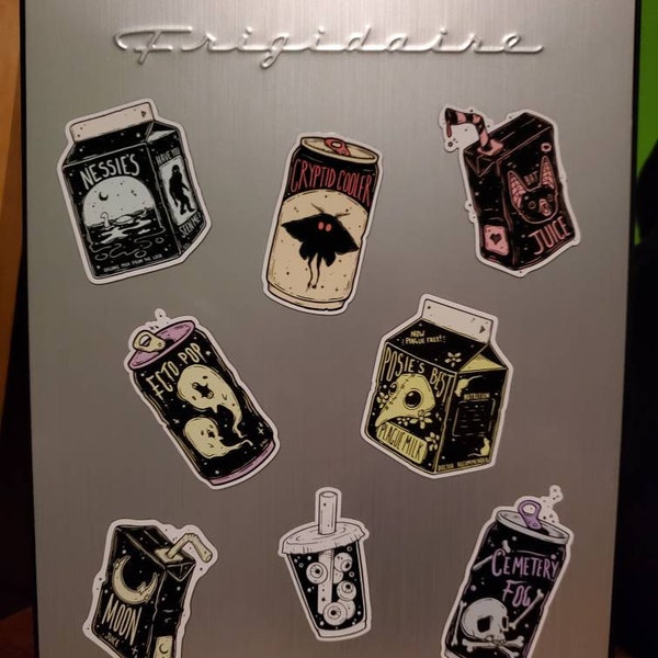 Bones Soda Magnet Spooky Cute - Etsy