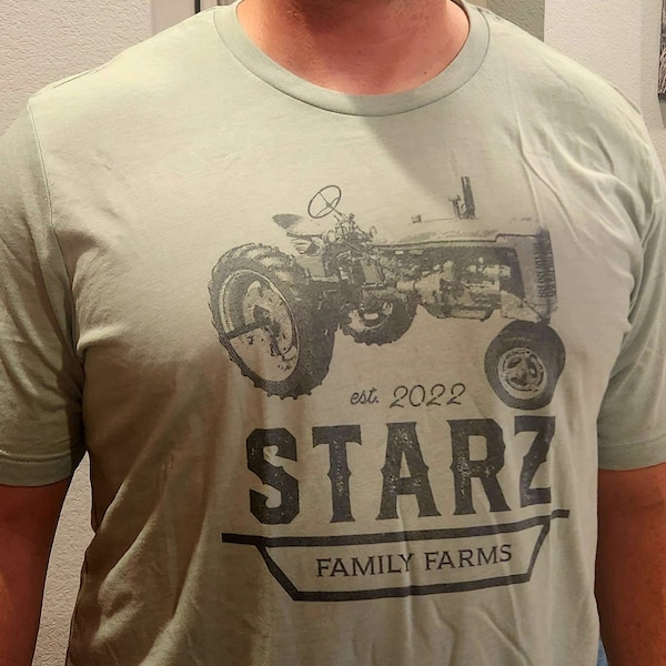 Country Farmhouse T Shirt // Custom Rustic Tee // Vintage Personalized ...