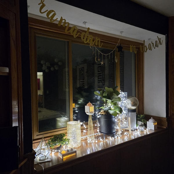 Al-noor Collection | Set of 3 Mini Masjid Lanterns Islamic Home Decor ...