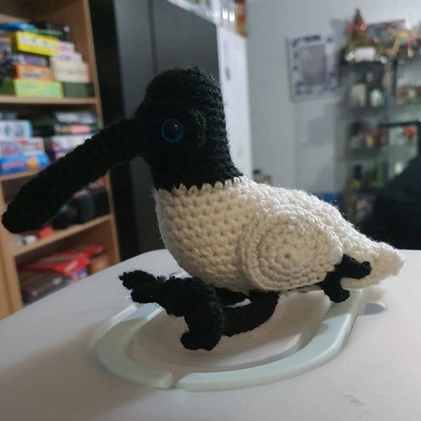 White Ibis Crochet Amigurumi Pattern - Etsy