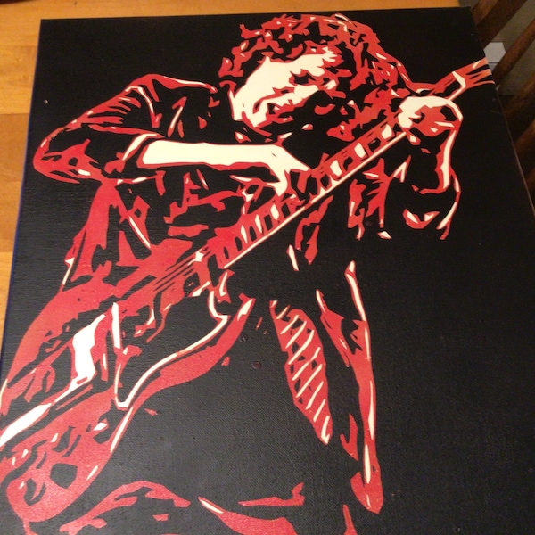Handmade Dez Fafara / Devildriver / Coal Chamber Canvas Wall Art - Etsy