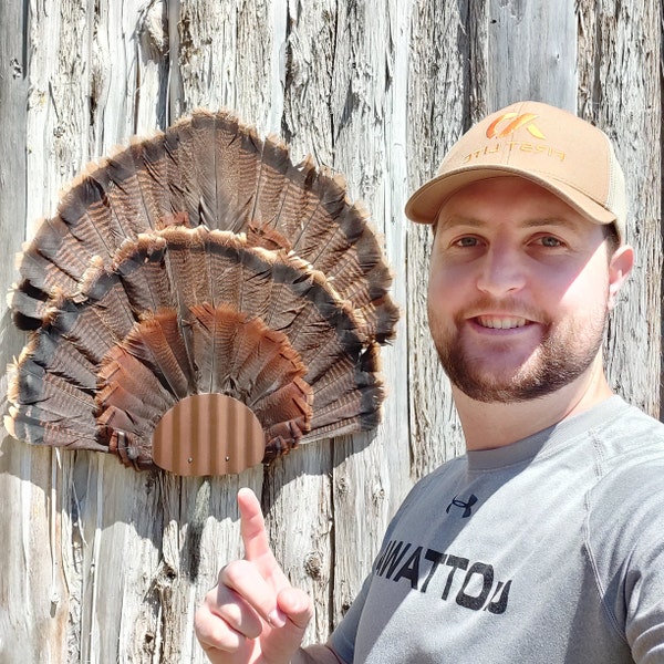 Turkey Fan Mounting Kit 4 Fan Display Copper - Etsy